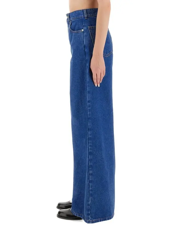 Marni Wide Leg Denim Jeans