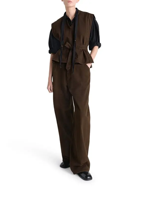 LEMAIRE Belted Denim Top