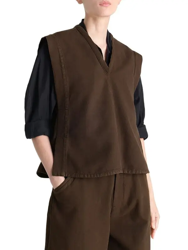LEMAIRE Belted Denim Top