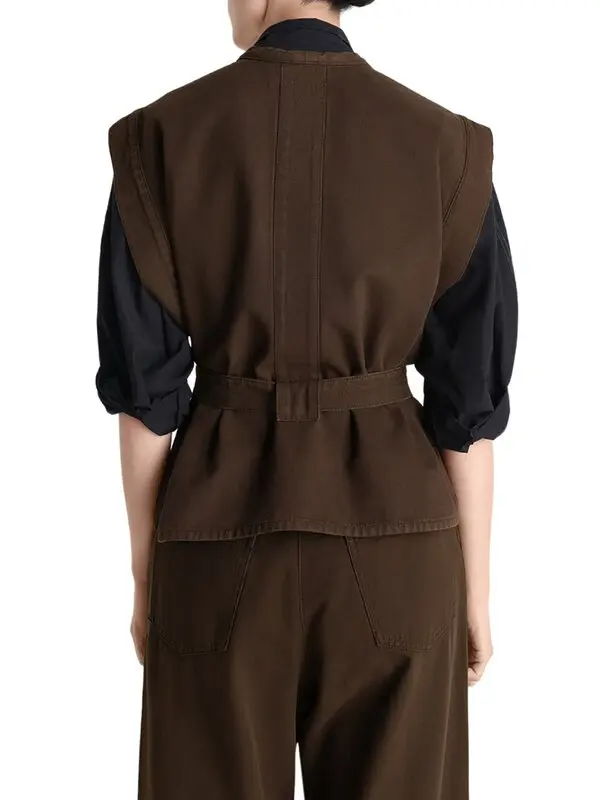 LEMAIRE Belted Denim Top