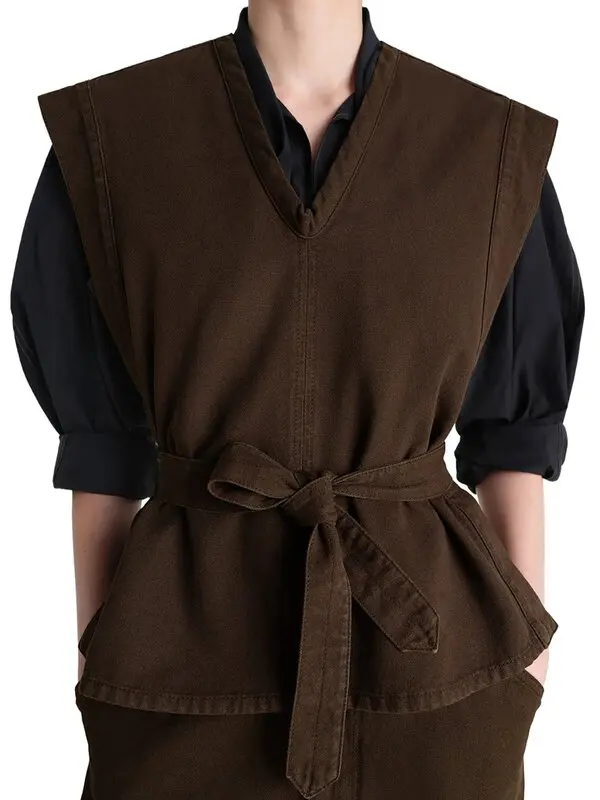 LEMAIRE Belted Denim Top