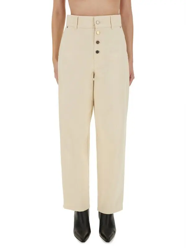 Moschino Straight Fit Jeans - Cream