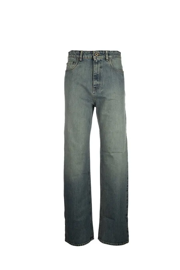 Miu Miu Straight Leg Jeans - Multicolor