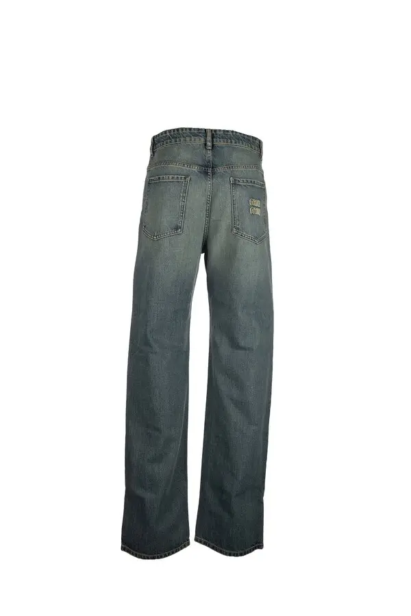 Miu Miu Straight Leg Jeans - Multicolor