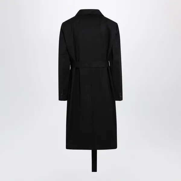 Rick Owens Double-breasted Cotton Coat