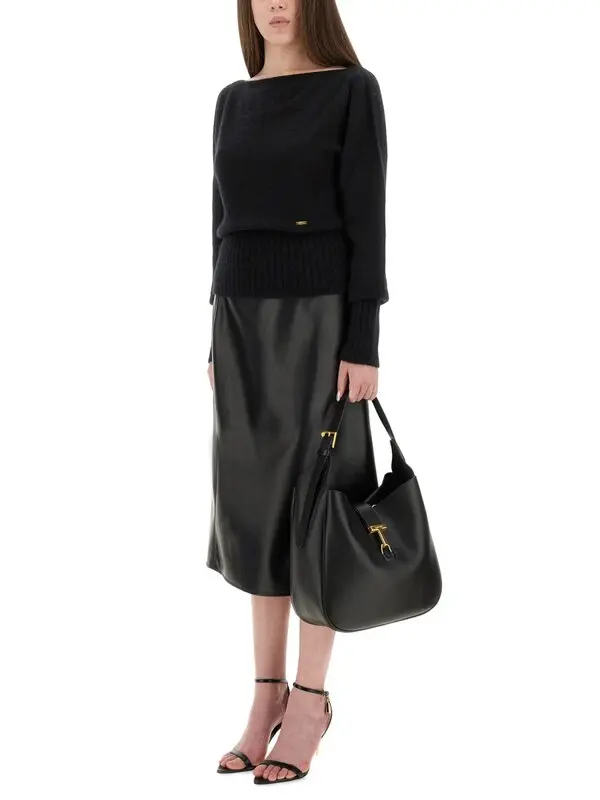 TOM FORD Boat-neck Sweater - Black