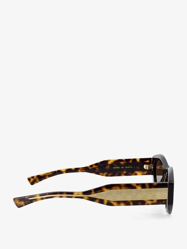 Gucci Acetate Oval Sunglasses