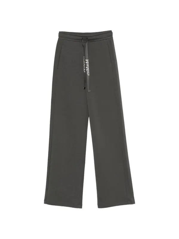 Max Mara Wide Leg Linen Trousers - Multicolor