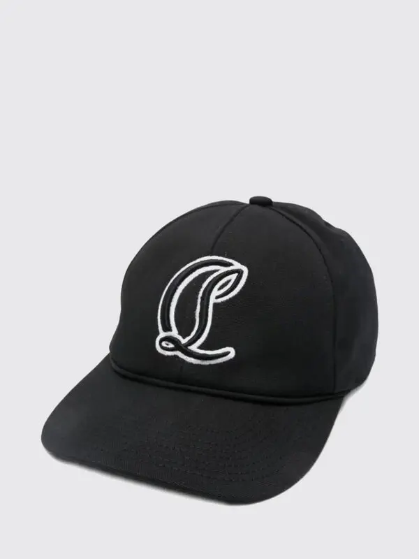 CHRISTIAN LOUBOUTIN Baseball Cap - Black