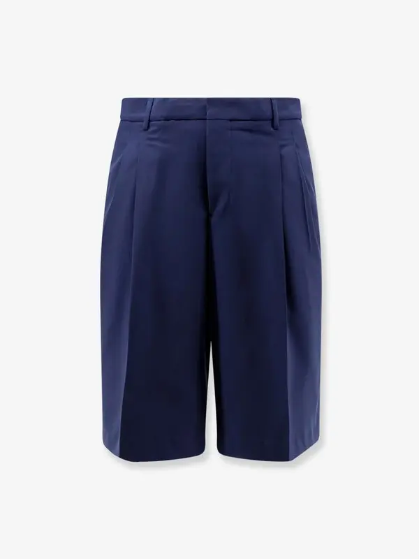 AMI Paris Virgin Wool Shorts - Multicolor