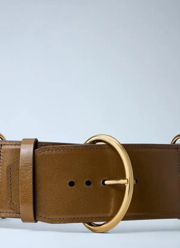Chloé Chain Detail Wide Belt