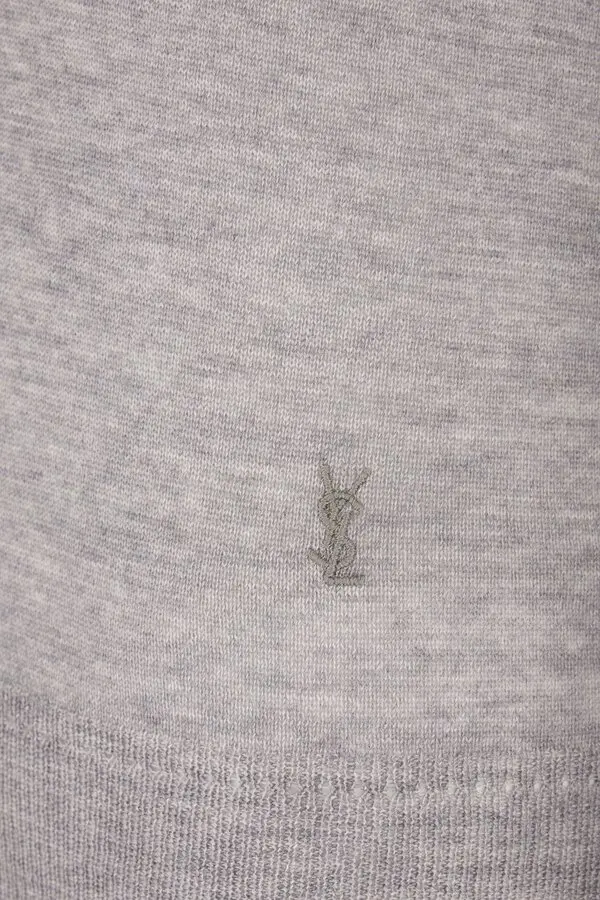 Saint Laurent Turtleneck Knit Top