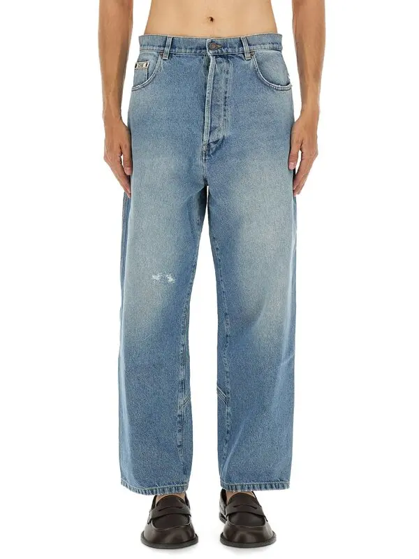 Moschino Cotton Denim Jeans