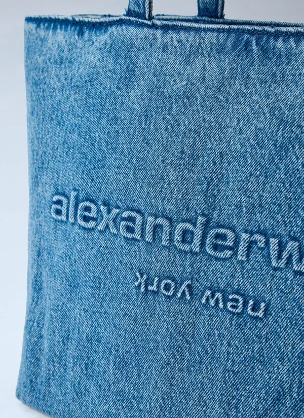Alexander Wang Punch Medium Tote Bag - Blue