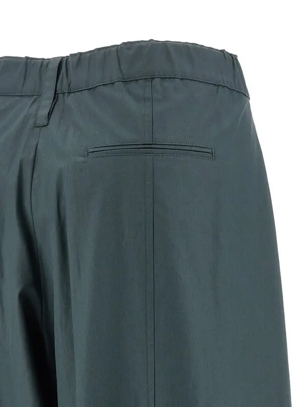 Max Mara S Mmgufo' Cotton Poplin Wide Leg Pants