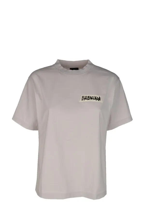 Balenciaga Logo T-shirt - Multicolor