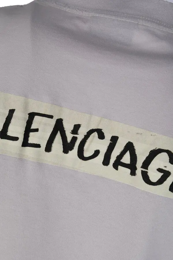 Balenciaga Logo T-shirt - Multicolor