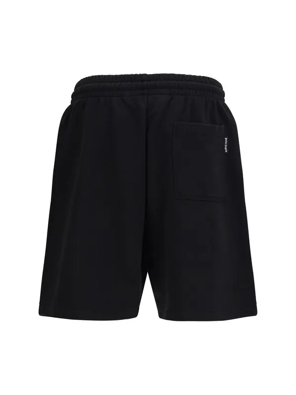 Palm Angels Waist Logo Sweatshorts