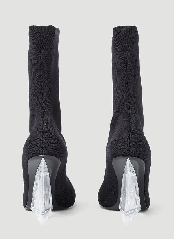 Alexander McQueen Shard High Heel Boots