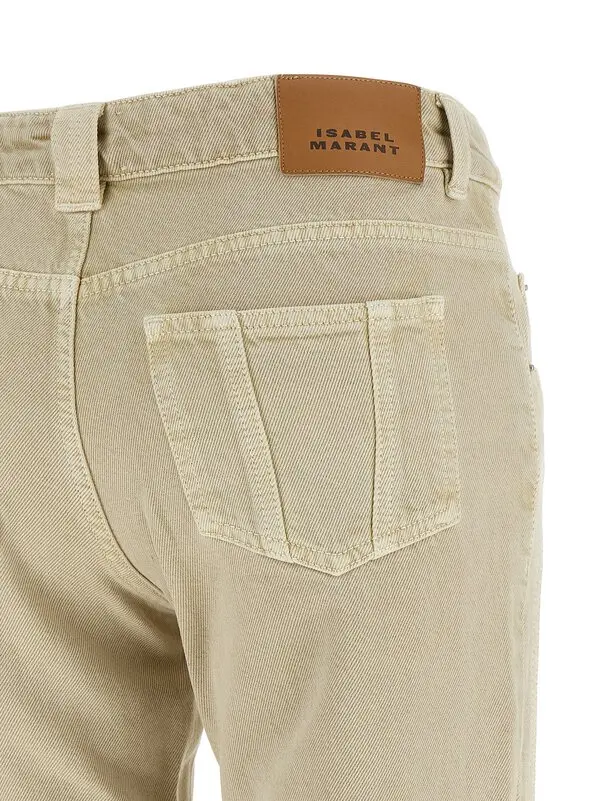 Isabel Marant Étoile Jaylis' Jeans - Cream