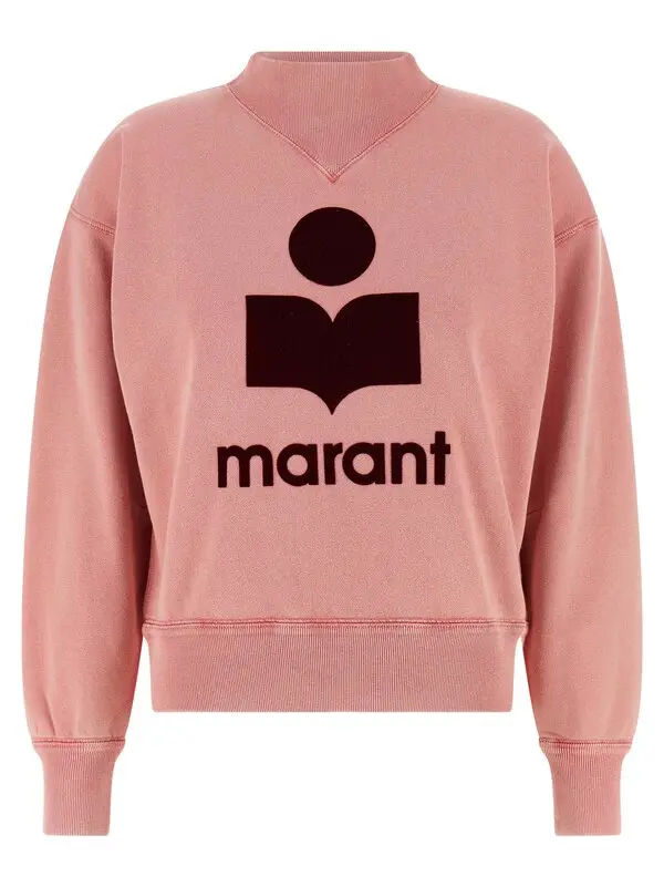 Isabel Marant Étoile Moby' Cotton Sweatshirt - Pink