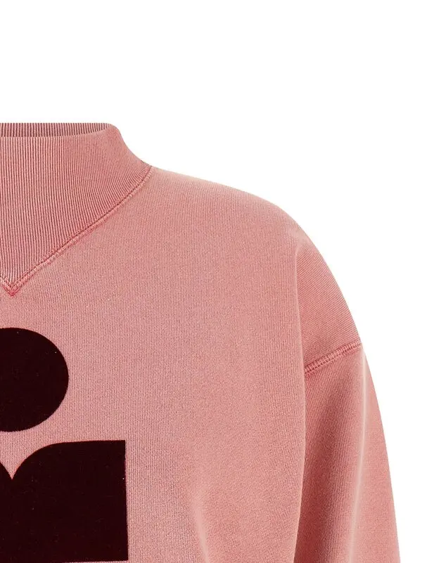 Isabel Marant Étoile Moby' Cotton Sweatshirt - Pink