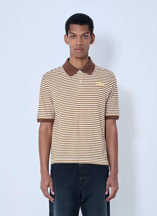Marni Striped Polo Shirt