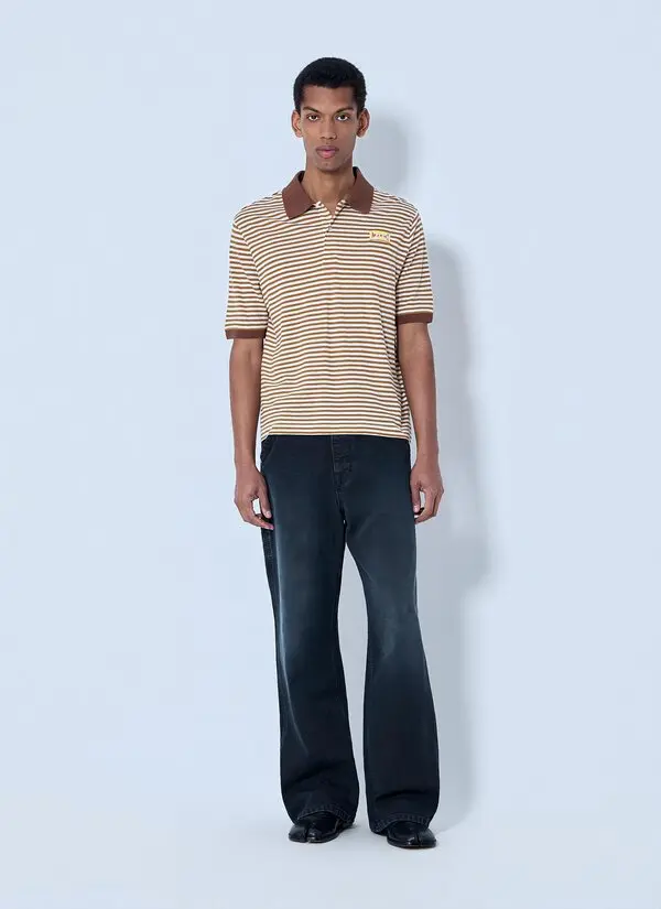Marni Striped Polo Shirt