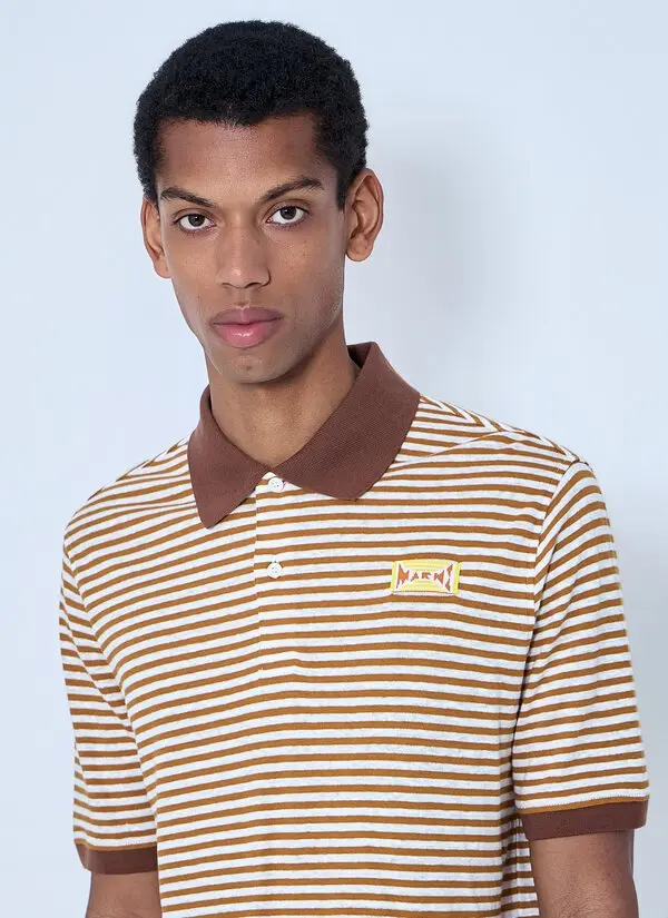 Marni Striped Polo Shirt