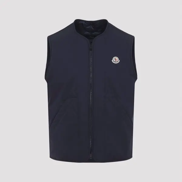 Moncler Roquille Shirt Jacket With Detachable Down Vest - Blue