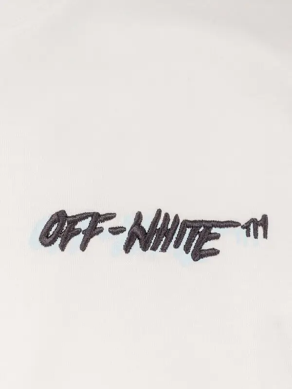 Off-White Cotton T-shirt - White