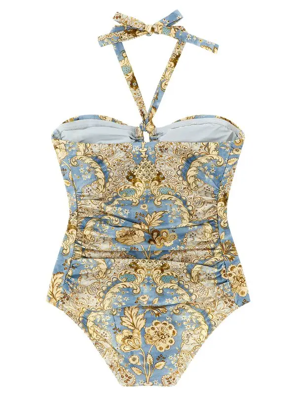 Zimmermann Daylight Paisley Print One-piece Swimsuit