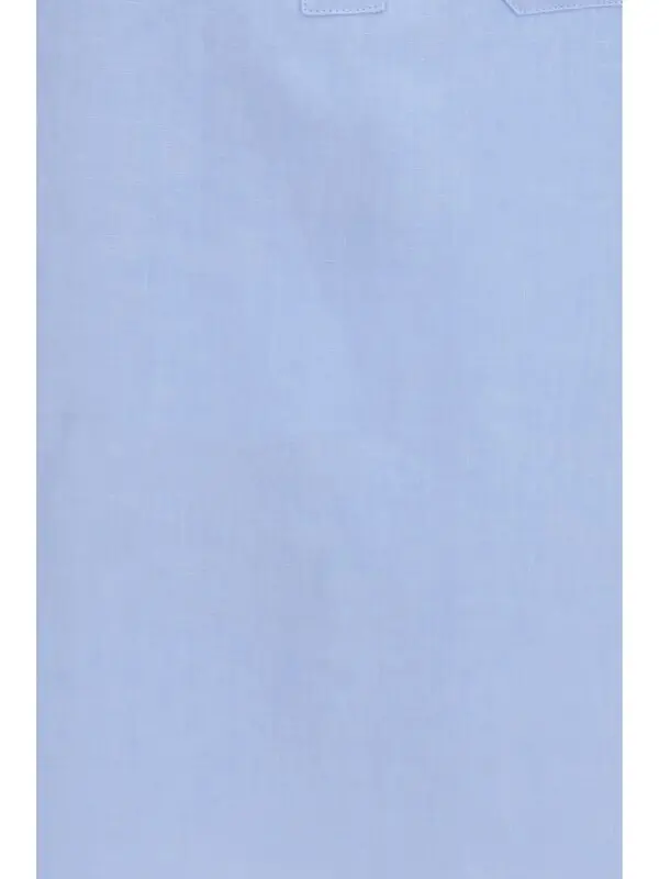 Max Mara Smmcantico Linen Shirt - Blue