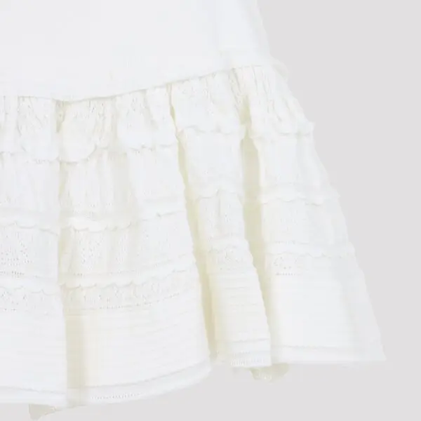 Alaïa Ruffle Mini Skirt