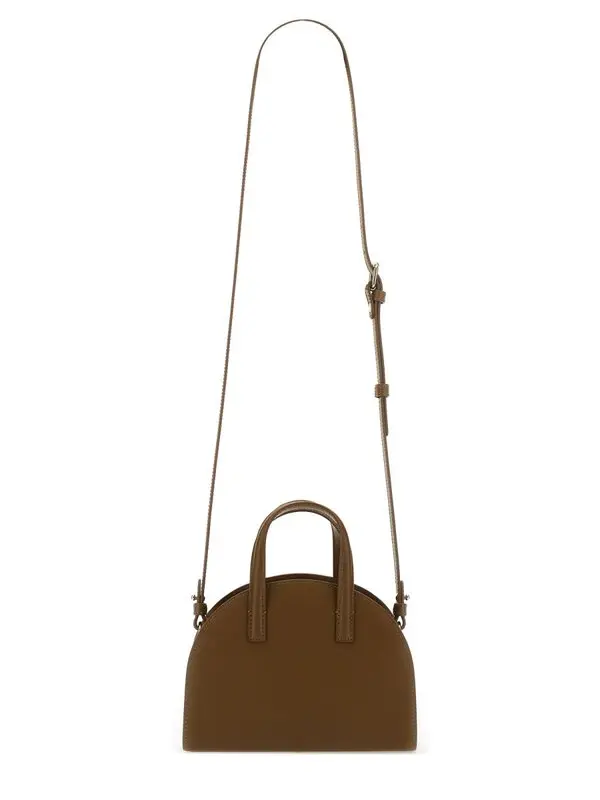 A.p.c. Demi-lune Tote Bag Small - Brown