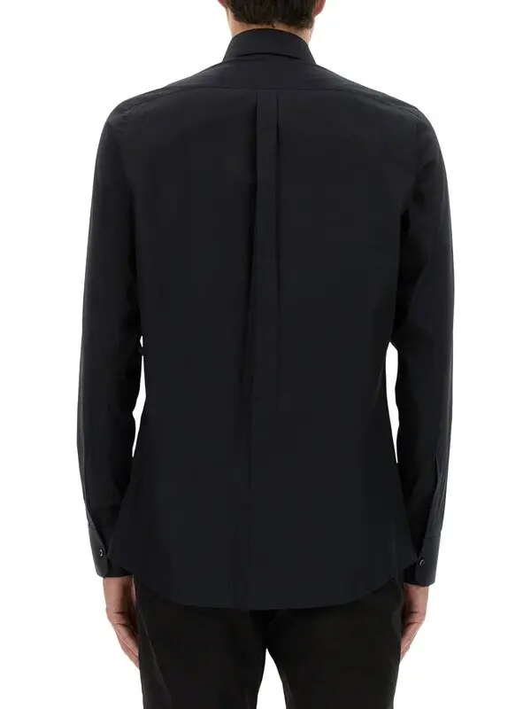 Dolce & Gabbana Gold Fit Cotton Shirt - Black