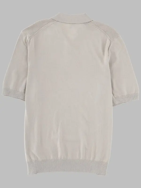 BOSS Polo Asac In Cotone - Gray