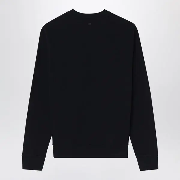 AMI Paris De Coeur Crewneck Sweatshirt - Black