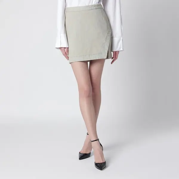 VIVIENNE WESTWOOD Mini Denim Skirt - Blue