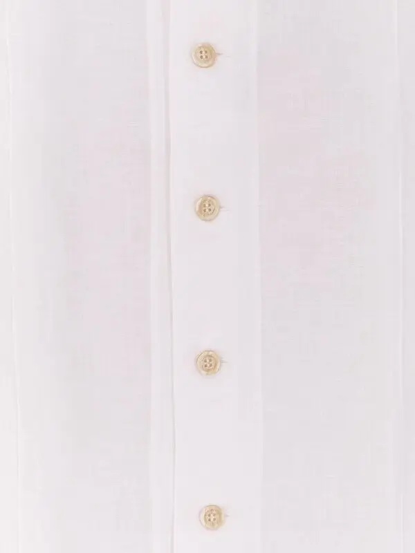Brunello Cucinelli Easy Fit Linen Shirt