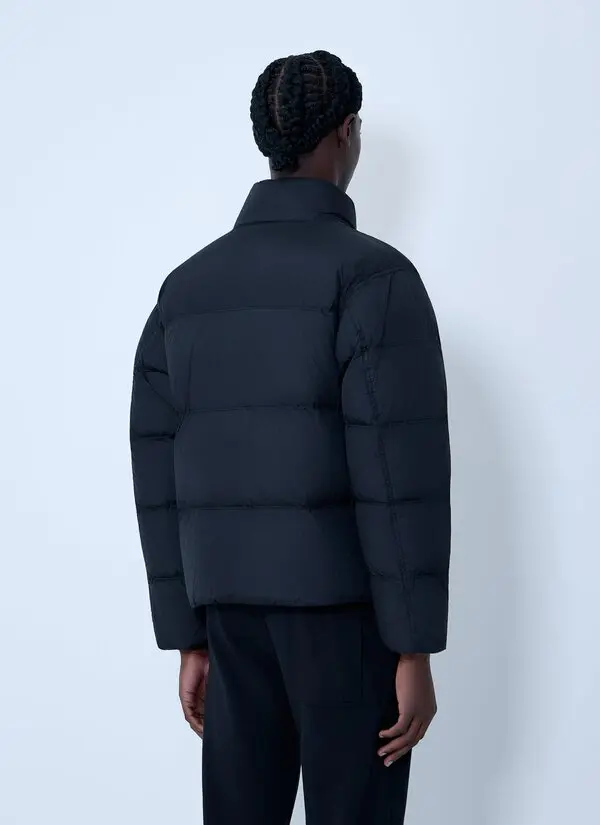 Stone Island Short Quilted Down Jacket - Black