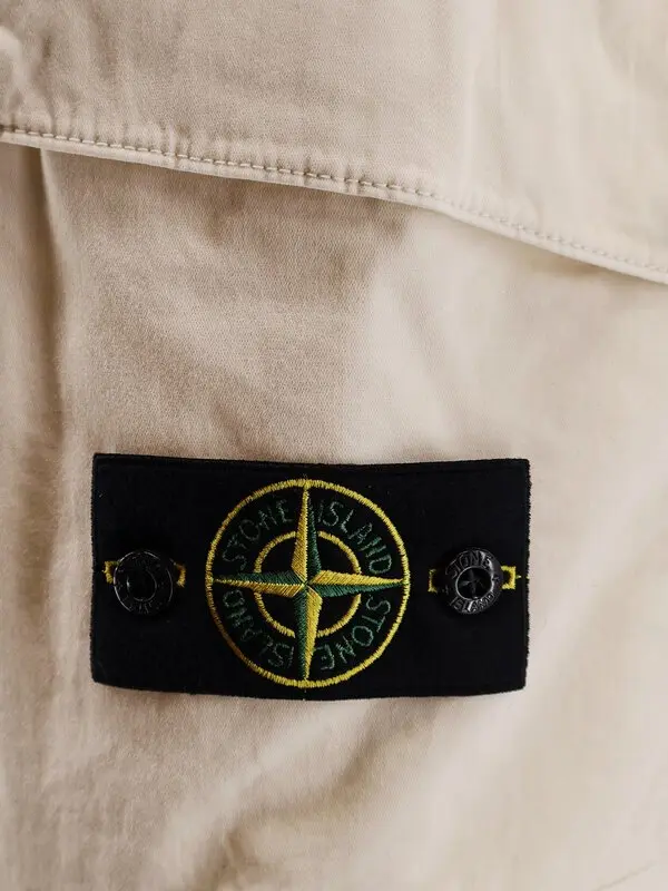 Stone Island Bermuda Shorts - Cream