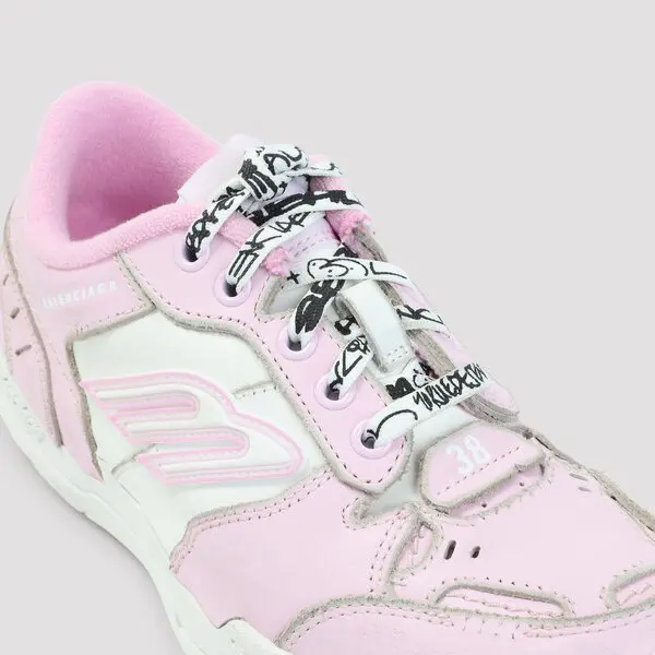 Balenciaga Hamptons Leather Sneakers
