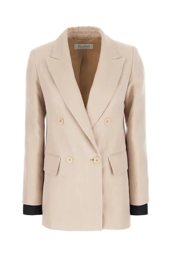 Max Mara Double-breasted Blazer - Multicolor