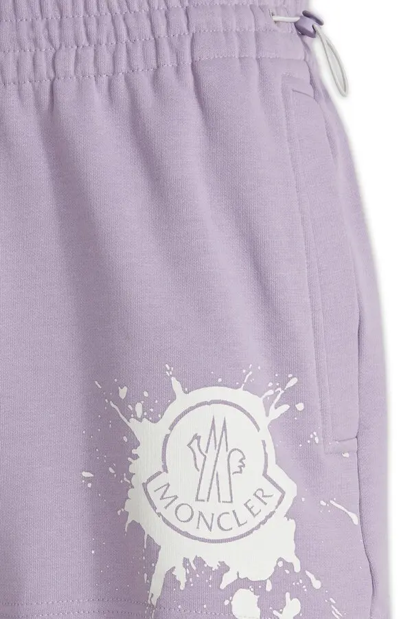 Moncler Logo Detail Drawstring Shorts