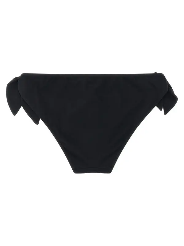 Dolce & Gabbana Bikini Briefs With Logo Detail - Black