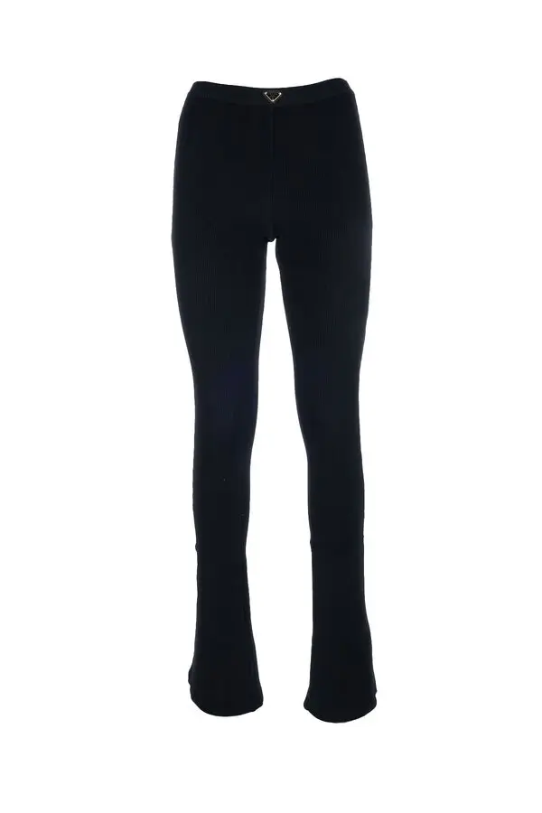 Prada Ribbed Knit Trousers - Multicolor
