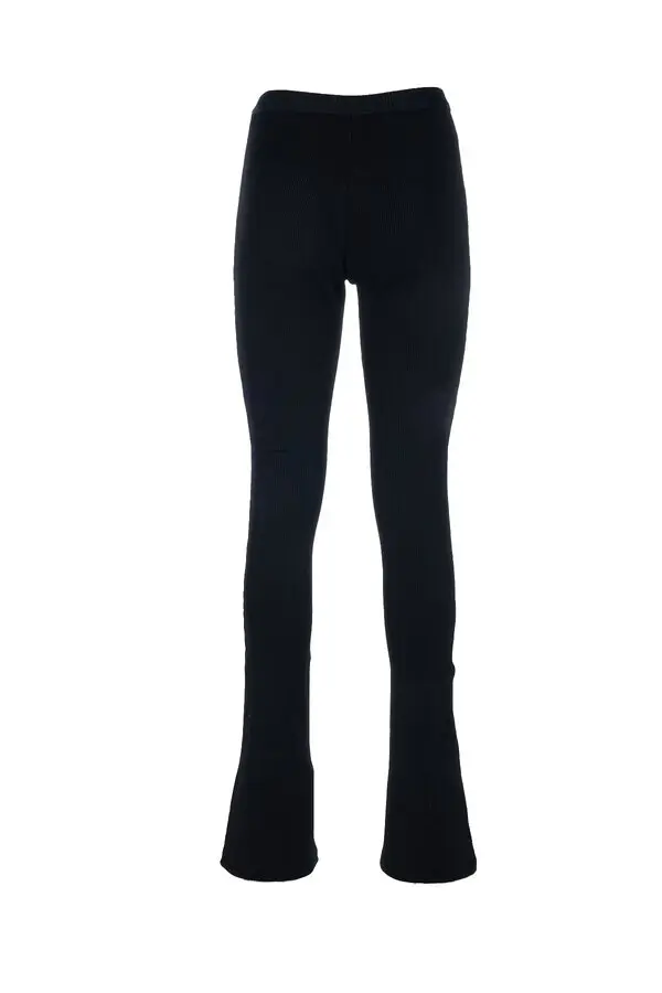 Prada Ribbed Knit Trousers - Multicolor