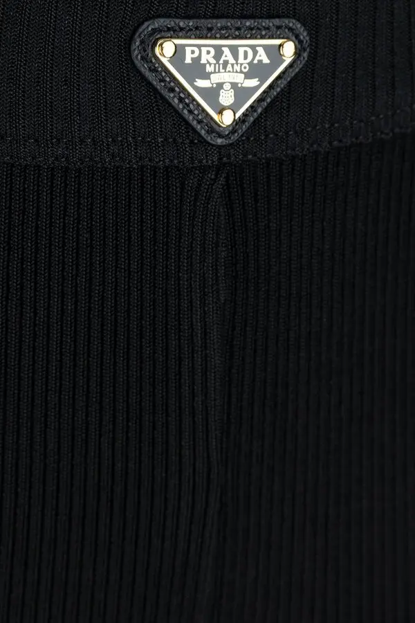 Prada Ribbed Knit Trousers - Multicolor