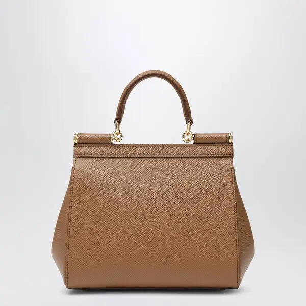Dolce & Gabbana Medium Sicily Handbag - Brown